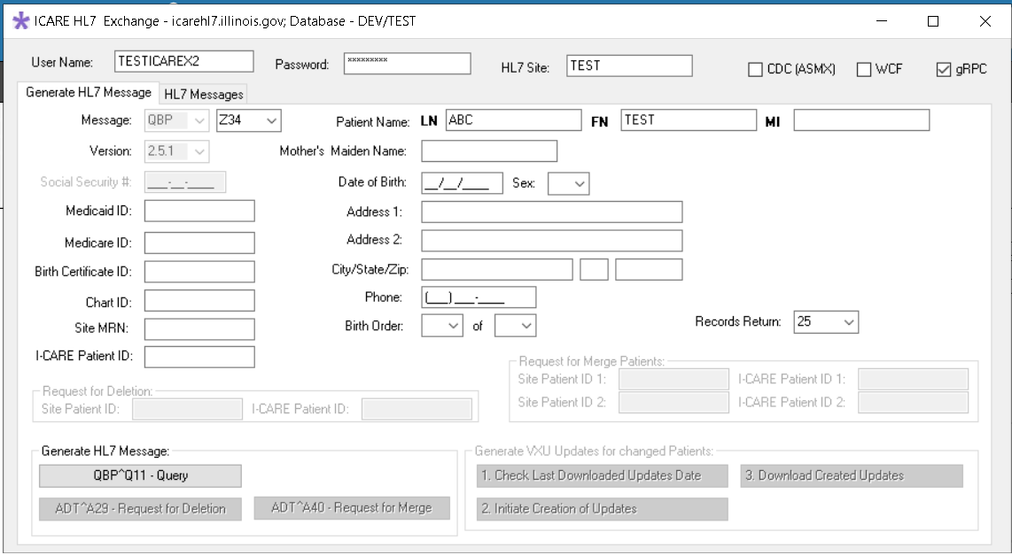 How to use WebService - HL7.ICARE.Core
